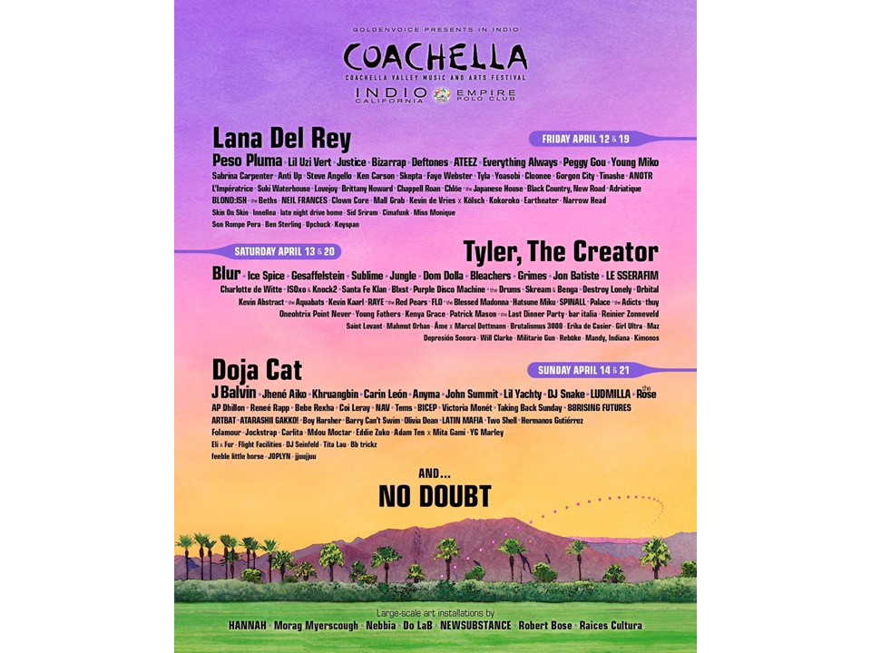 新しい学校のリーダーズが「Coachella Valley Music and Arts Festival 2024」に出演いたします ...